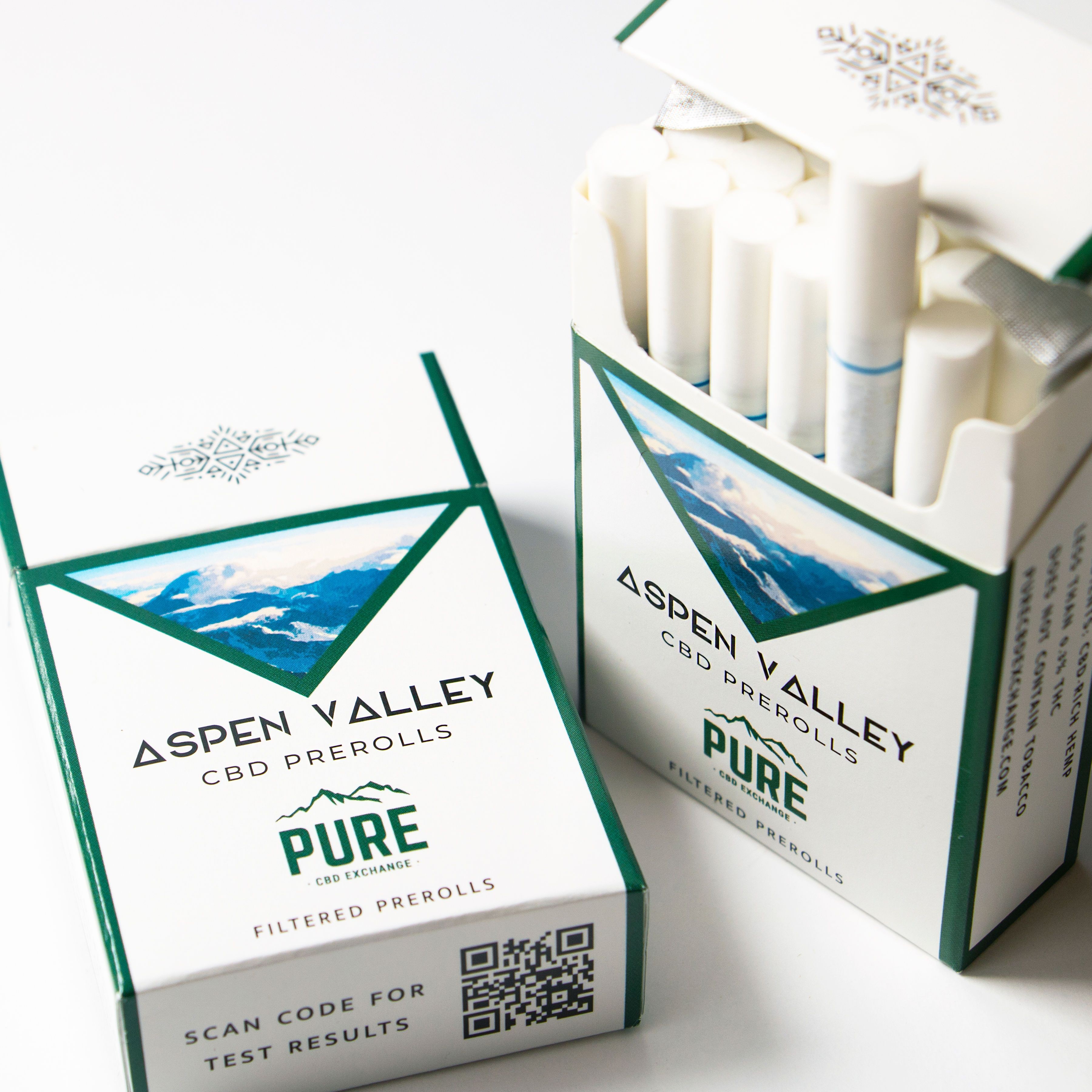 Pure CBD Exchange: Aspen Valley Hemp CBD Cigarettes | Leafly
