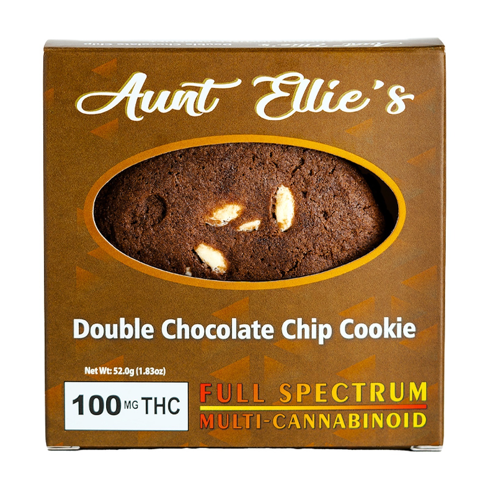 Aunt Ellie's: Aunt Ellie's - Double Chocolate Chip Cookie [100mg] | Leafly
