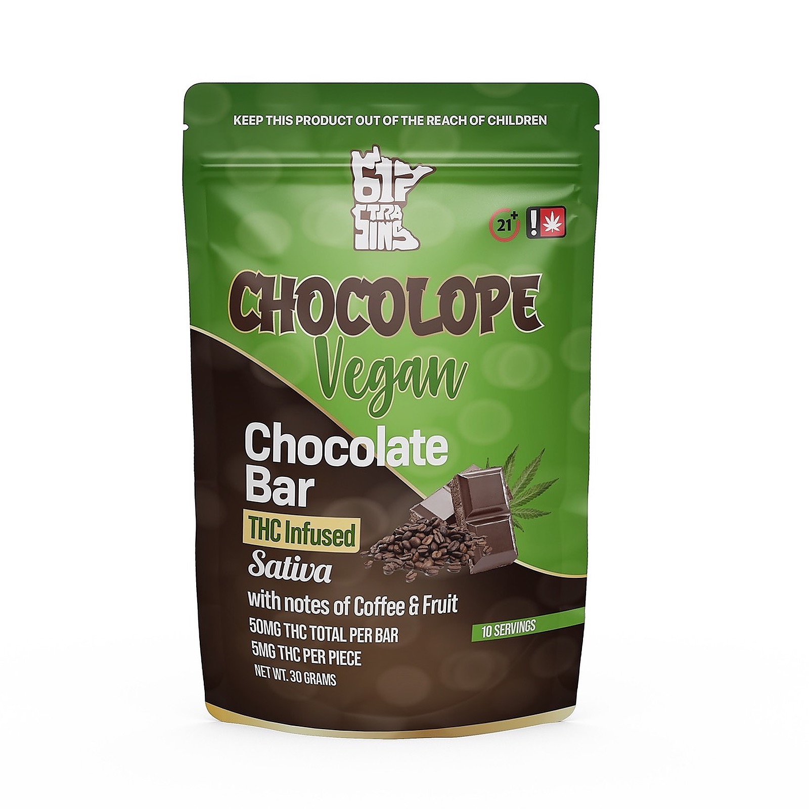 Simply Crafted: Chocolope THC-Infused Vegan Chocolate Bar | Leafly