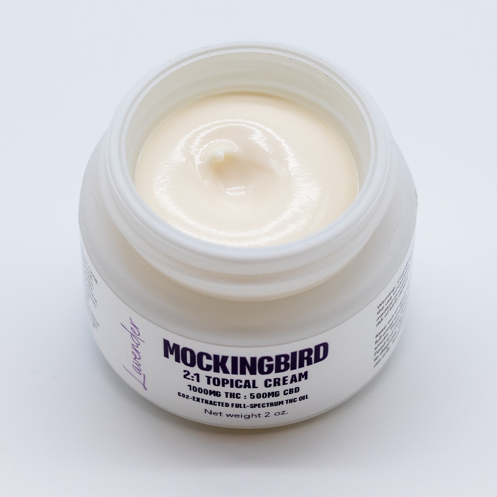 Mockingbird Cannabis: 2:1 Topical Cream - Lavender | Leafly