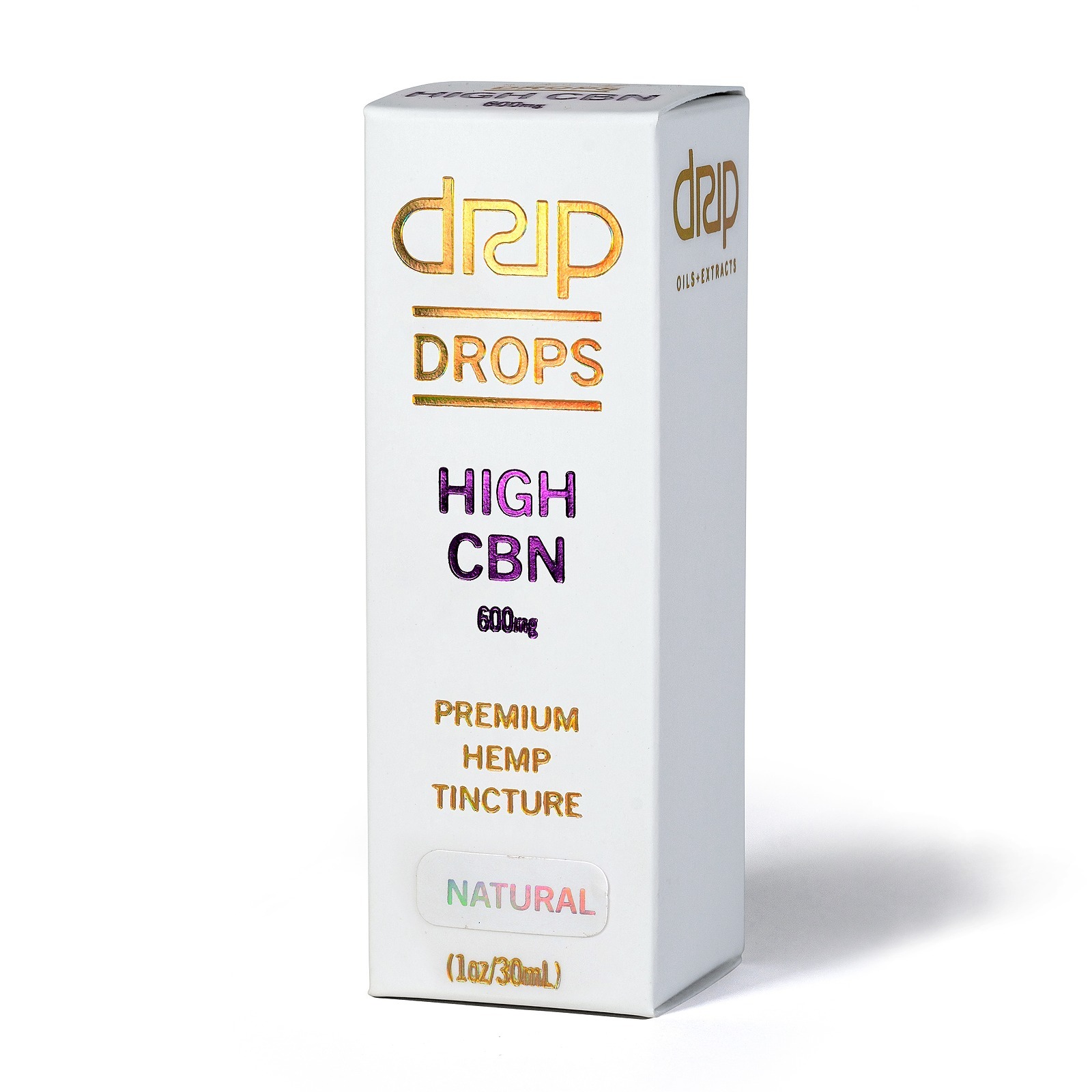 DRIP Oils + Extracts: DRIP DROPS High CBN Natural 600mg | Leafly