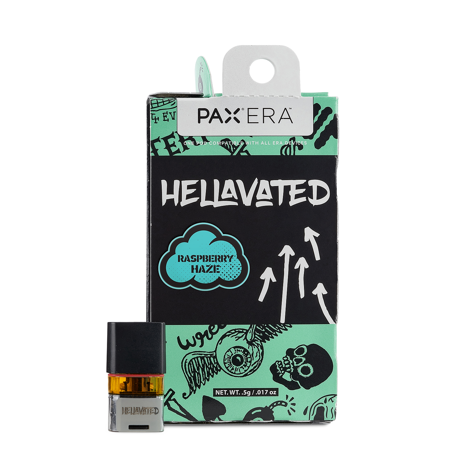 Hellavated: Raspberry Haze Profilez PAX Pod .5g | Leafly