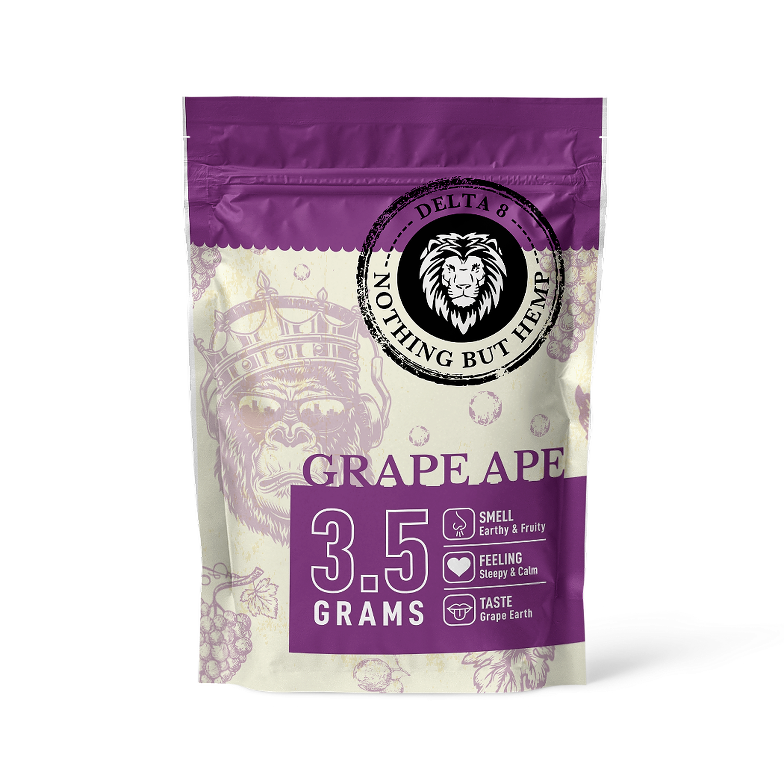 Nothing But Hemp: CBG White Flower | Delta 8 THC | Infused with Grape ...