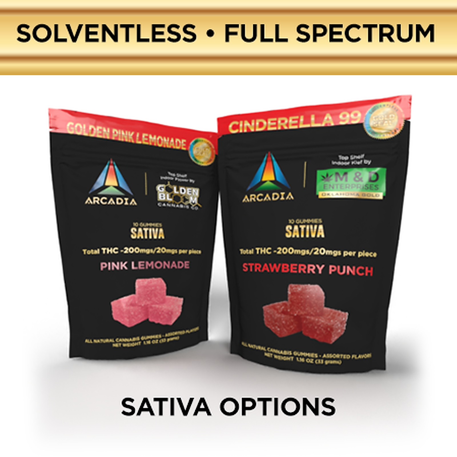 Arcadia Brands: Solventless, Strain Specific, Full Spectrum Premium ...
