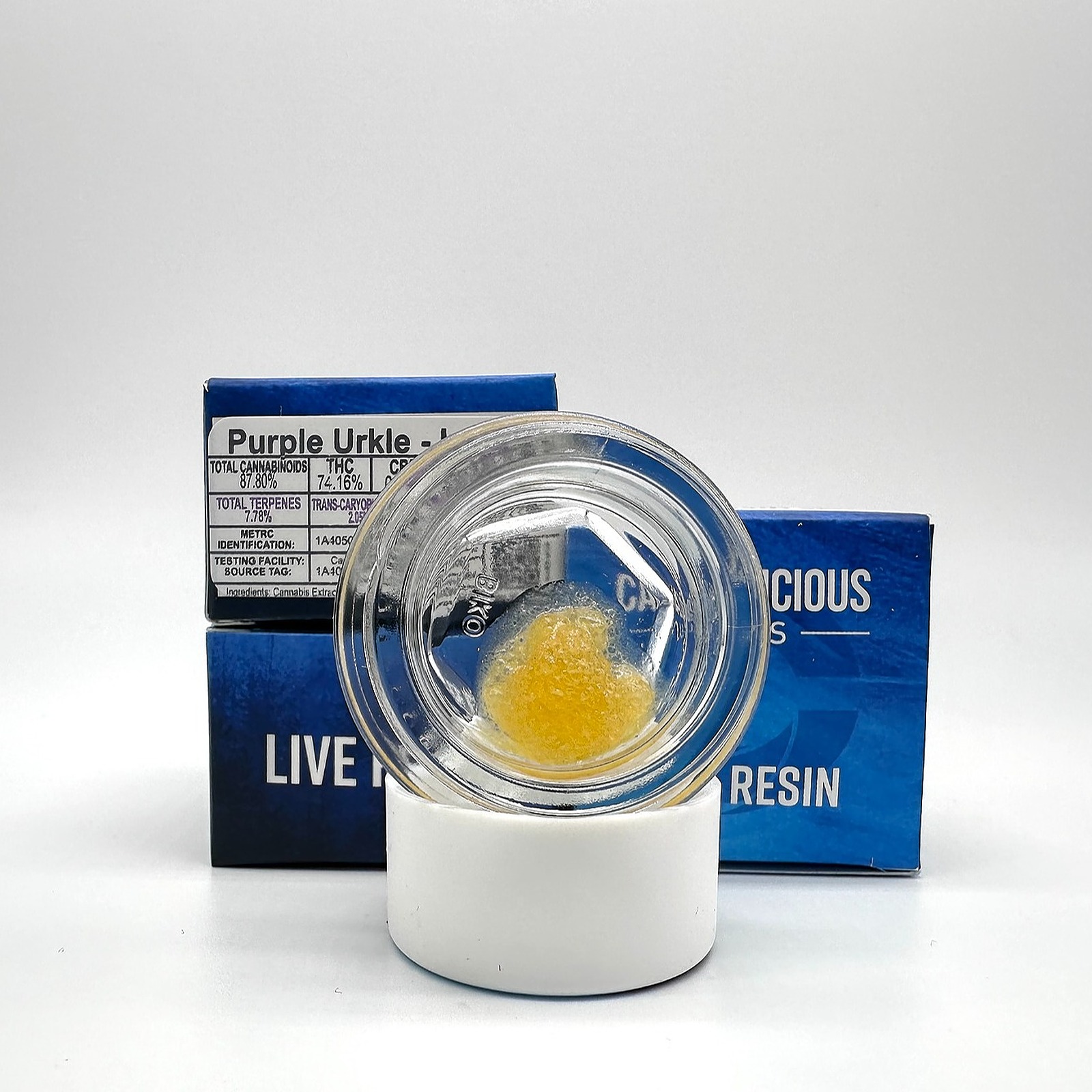 Cannalicious Labs: Purple Urkle - Live Resin - Indica | Leafly