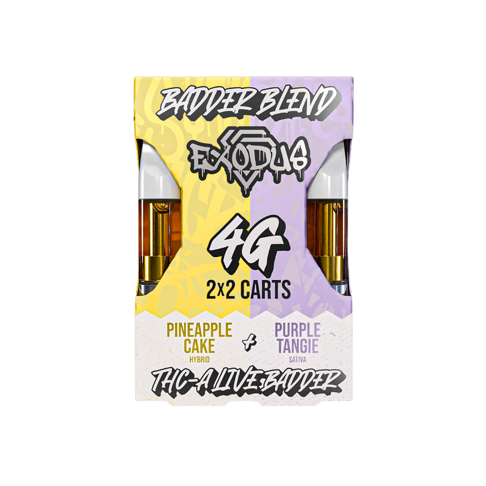 Exodus - Exoclub: Pineapple Cake X Purple Tangie Duo Cartridges THC-A ...